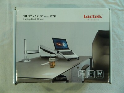 Loctek D7L Monitor Mount Heavy Duty Gas Spring Swing Monitor Arm Desk ...