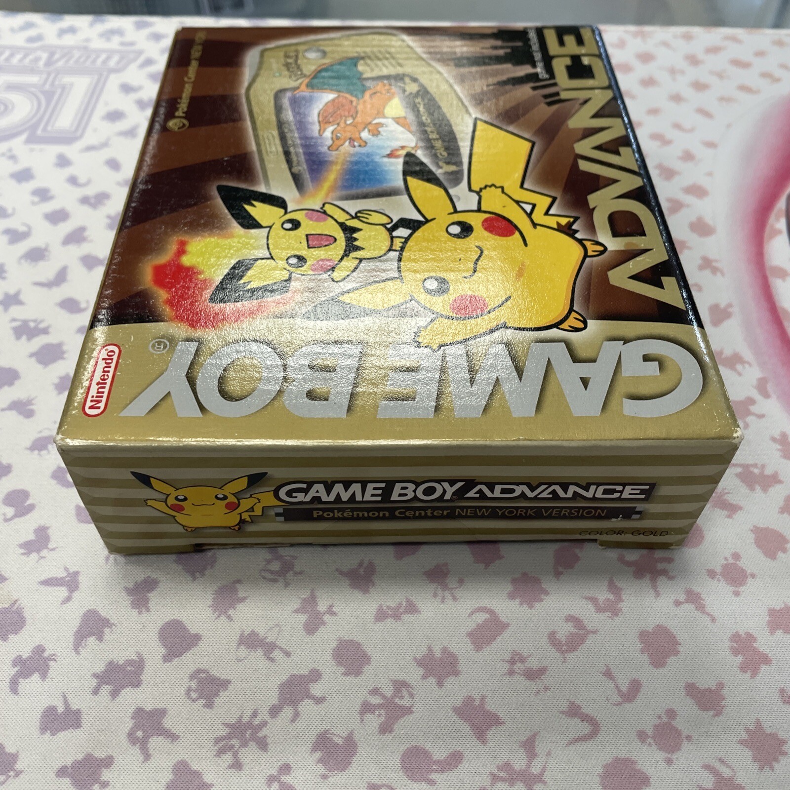 Nintendo Game Boy Advance eReader Bundle Glacier Handheld System for ...