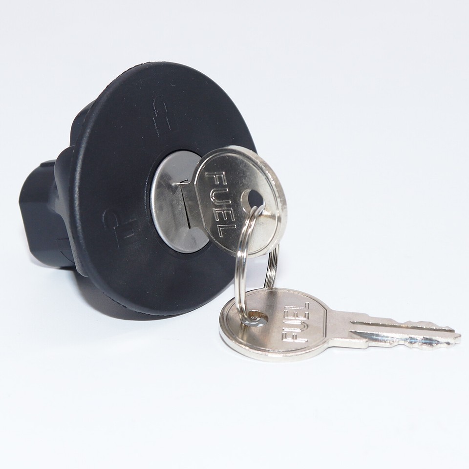 For 2009-2014 Ford F-150 Locking Gas Fuel Tank Cover Plug Cap with 2 ...