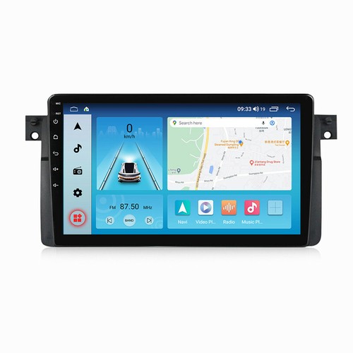 Car 9inch 2din Wifi Android Auto Radio For E46 M3 318 Multimedia GPS ...