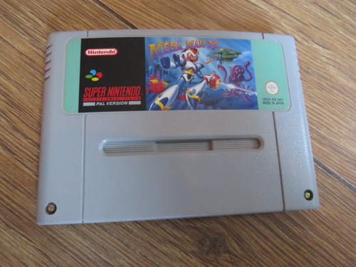 Mega Man X - Super Nintendo Game SNES Cartridge Only PAL | eBay