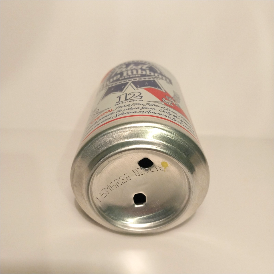 Godzilla Pabst Blue Ribbon Empty Beer Can Attack Peter with Tab Toho ...