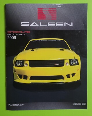 2009 Saleen Speedlab Parts Catalog | eBay