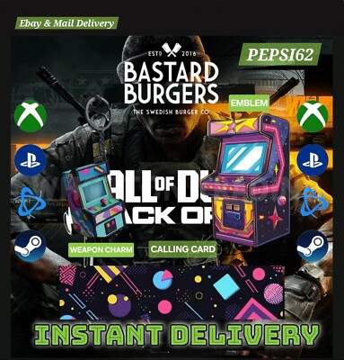 🔥 Call of duty Black Ops 6 ROGUE DLC BUNDLE - 3 ITEMS (RARE) 🔥 REGION ...