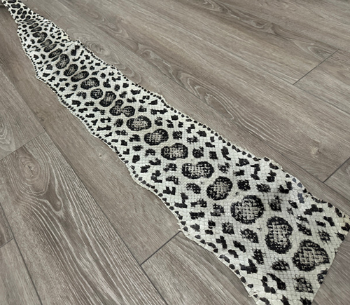 Natural Genuine Anaconda Snake skin Leather hide python real boa rattle ...