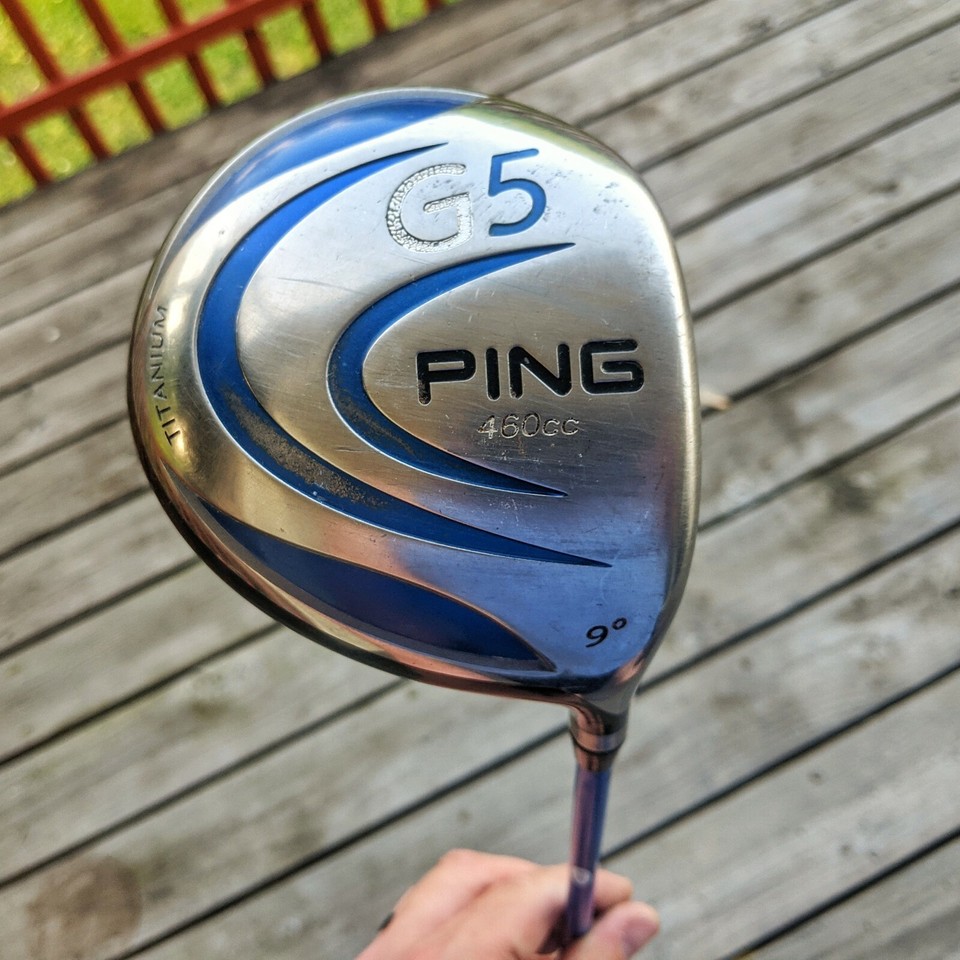 PING G5 460CC 9* DRIVER GOLF CLUB GRAFALLOY NANO-TECH FLEX SHAFT RH ...