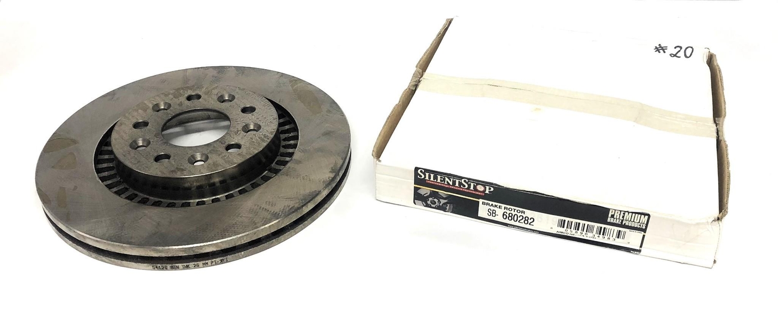 Silent Stop Front Brake Disc Rotor SB-680282 NOS | eBay