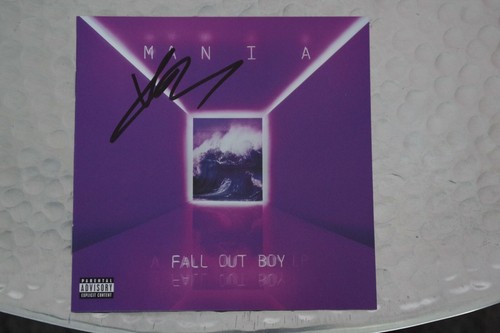 Fall Out Boy - Mania CD Album signed / autograph / signiert | eBay