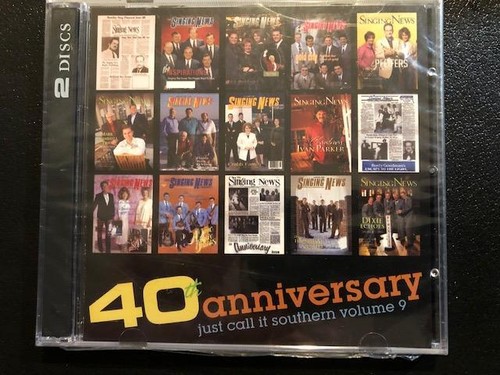 Just Call It Southern Volume 9 CD Singing News 40th Anniversary (2 CD's ...