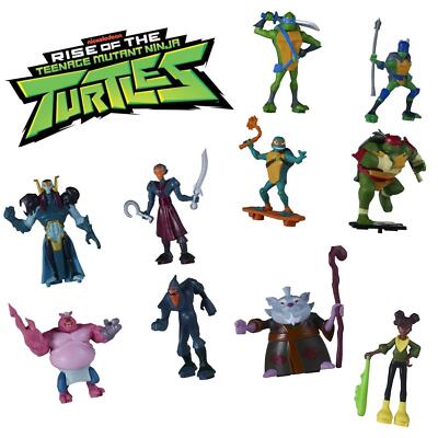 RISE OF THE TEENAGE MUTANT NINJA TURTLES 2" MINI FIGURES COLLECT 10 ...