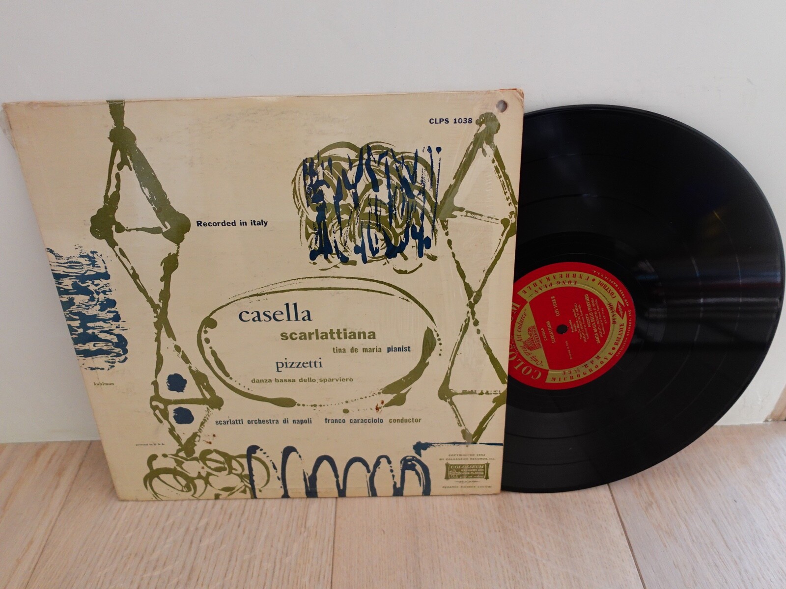 CASELLA Scarlattiana PIZETTI - Tina DE MARIA Piano Colosseum CLPS 1038 ...