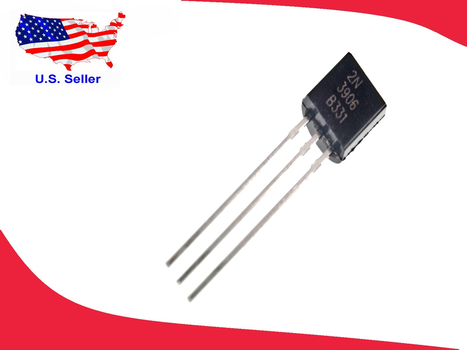 " 2N3906 (10 pcs) General Purpose TO-92 PNP Transistor(B331) - Free ...