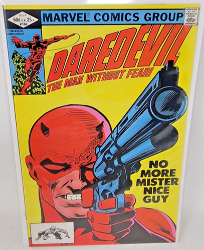DAREDEVIL #184 1982 Marvel 8.0 Frank Miller Cover Art Daredevil ...