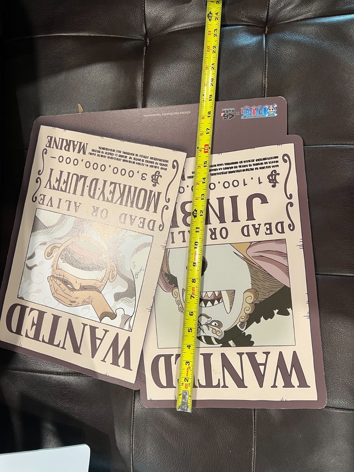 Rare 3 One Piece Kura Sushi Large Poster Boards Great Condition | eBay