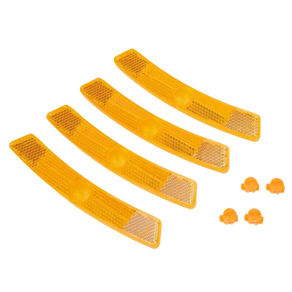 Spoke Reflector Reflective Strips Indoor Office 4 Pcs Mountain Bike PC ...
