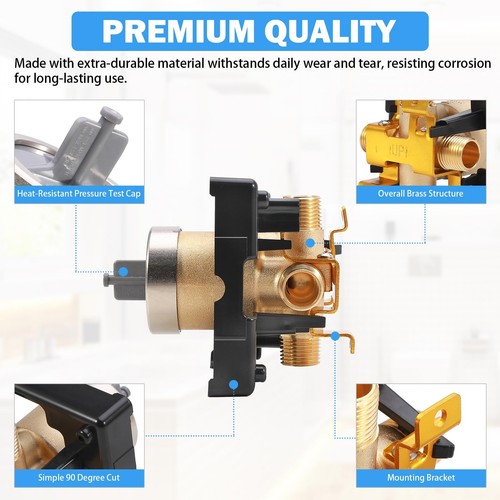 R10000-UNBX Universal Shower Valve Body Delta Faucet R10000 UNBX ...