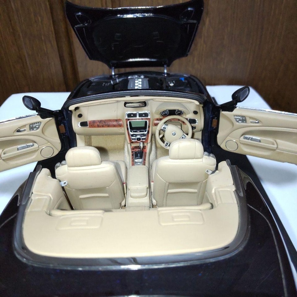 AUTOart Jaguar XK 2006 Convertible 1/18 Scale Indigo Blue Model Car | eBay