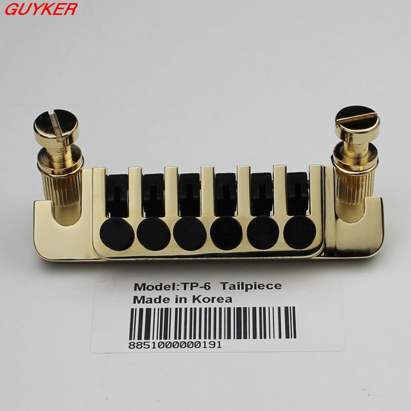 Vintage Gibson Epiphone TP 6 70's Tailpiece Gold guitar bridge LP ...