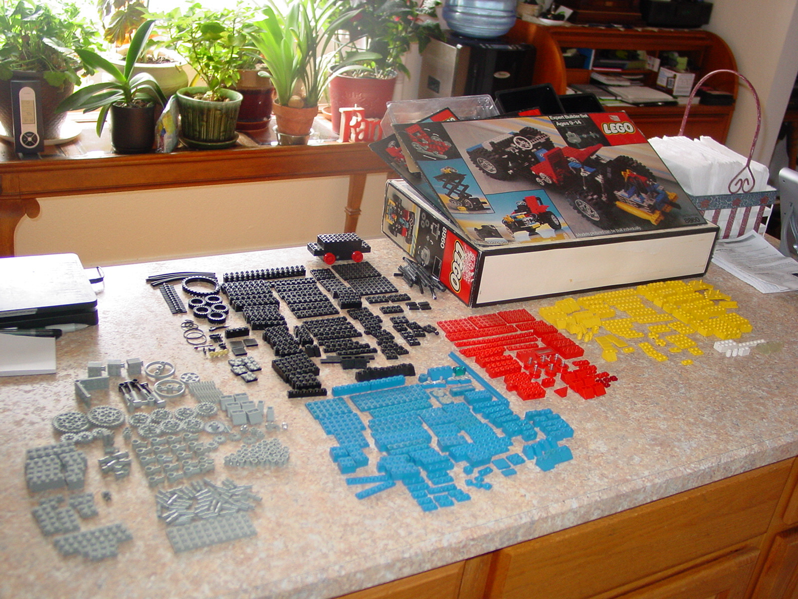 Lego: Expert Builder/Technic Auto Car Chassis Set: 8860 Box VG, 642 of ...