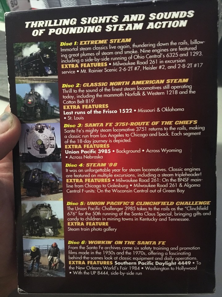 Extreme Steam (DVD, 2005, 6-Disc Set) 33937036330| eBay