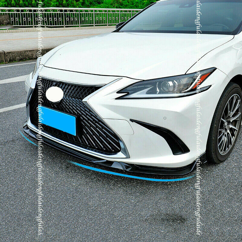 Piano Black Front Bumper Spoiler Lip Splitter For Lexus ES350/300H/250 ...