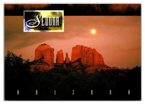 Vintage 1990s - Cathedral Rock - Sedona, Arizona Desert Postcard ...