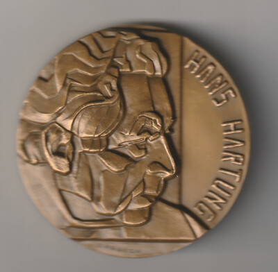 Splendid Medal, Hans Hartung Photographer And Architect | eBay