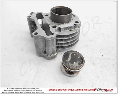 Cylinder + Piston Rows On Cylinder Original for Kymco Agility 50 R16 ...