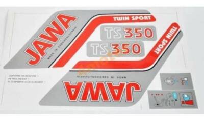 JAWA TS 350 TWIN SPORT DECAL GRAPHIC STICKERS SET | eBay UK