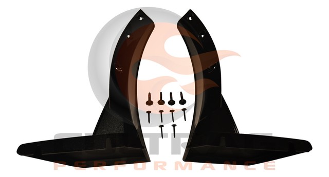 Pre Owned GM OEM 15-18 Z06 Corvette Front Spoiler Extensions 23184895 ...