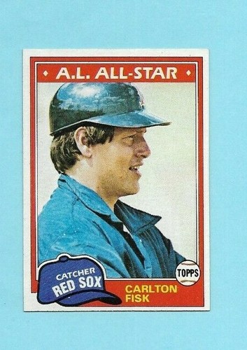 1981 Topps Baseball #480 Carlton Fisk All Star | eBay