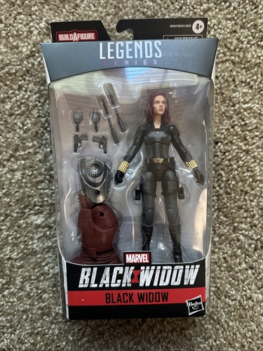 Marvel Legends BLACK WIDOW Black Widow Wave Action Figure Crimson ...