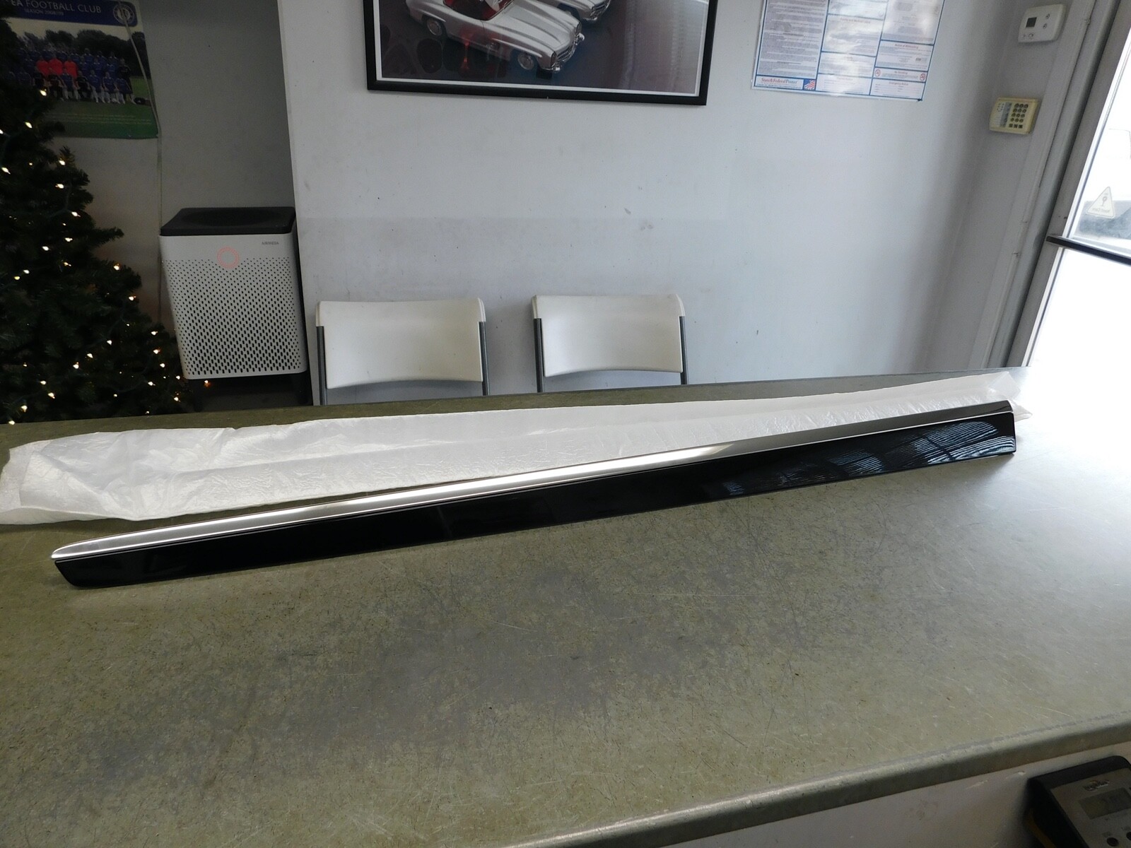 164 ML350 ML500 BODY SIDE MOLDING 1646905162 NEW LEFT FRONT - BLACK | eBay