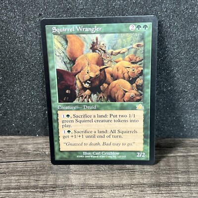 Squirrel Wrangler Prophecy Rare MAGIC THE GATHERING MTG CARD | eBay
