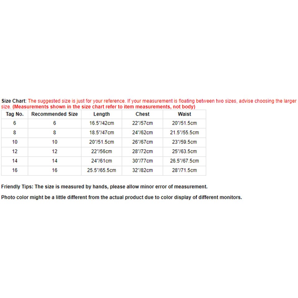 Kids Girls Cheerleading Outfit Back Zipper Cheer Leader Costume Party ...