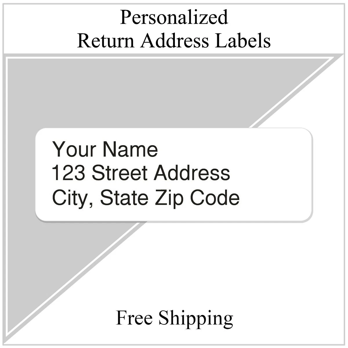 Personalized Return Address Labels