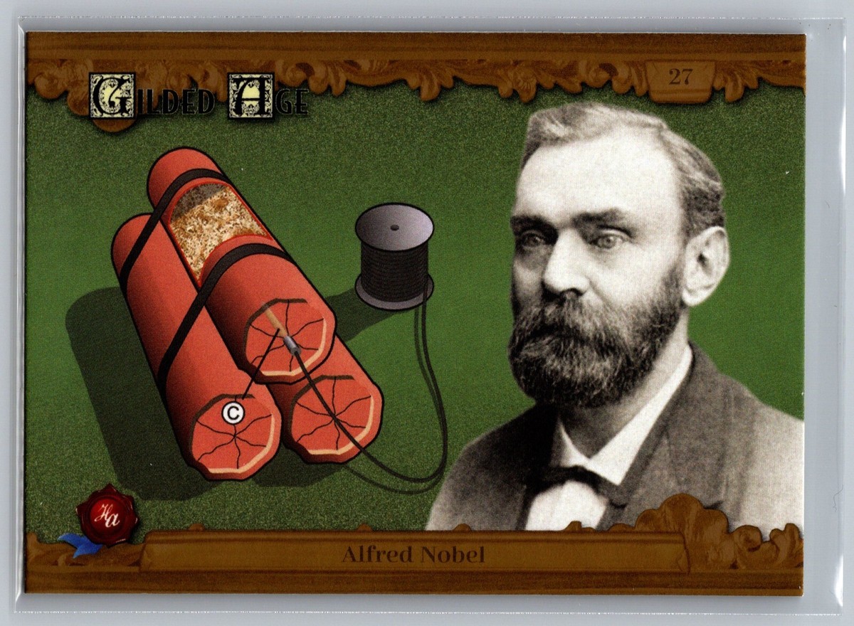Alfred Nobel Invented Dynamite