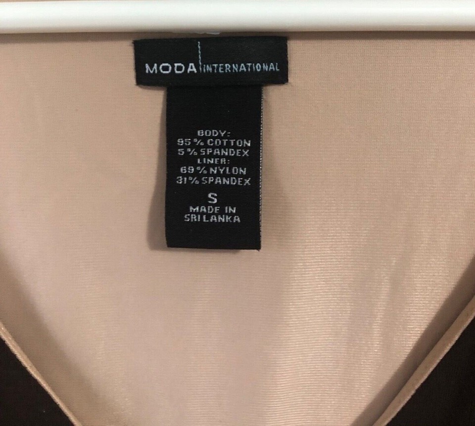 Moda International (Victoria's Secret) Brown Slimmer Vintage Women's ...