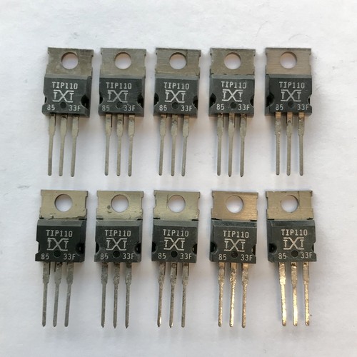 (PKG of 10) TIP110 NPN Darlington Transistor, 2A, 60V, TEXET, TO-220 | eBay