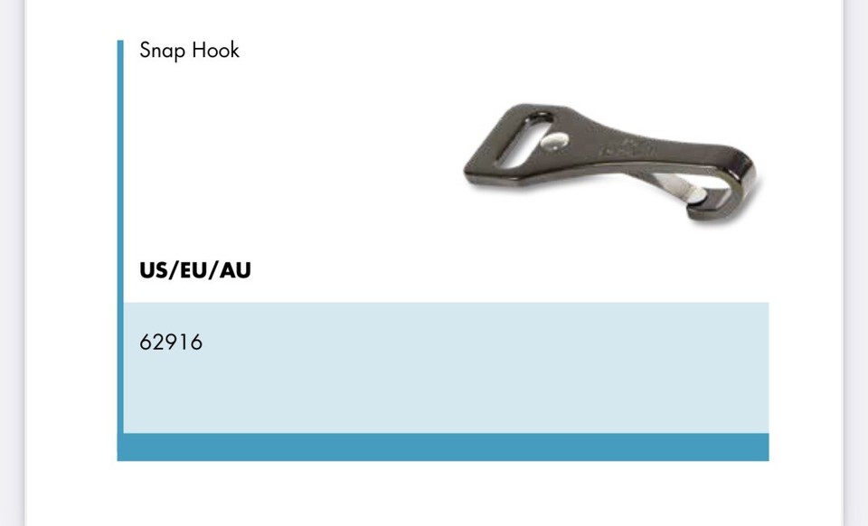 Imminet Metal snap hook anchor latch tether heavy duty - car seat ...