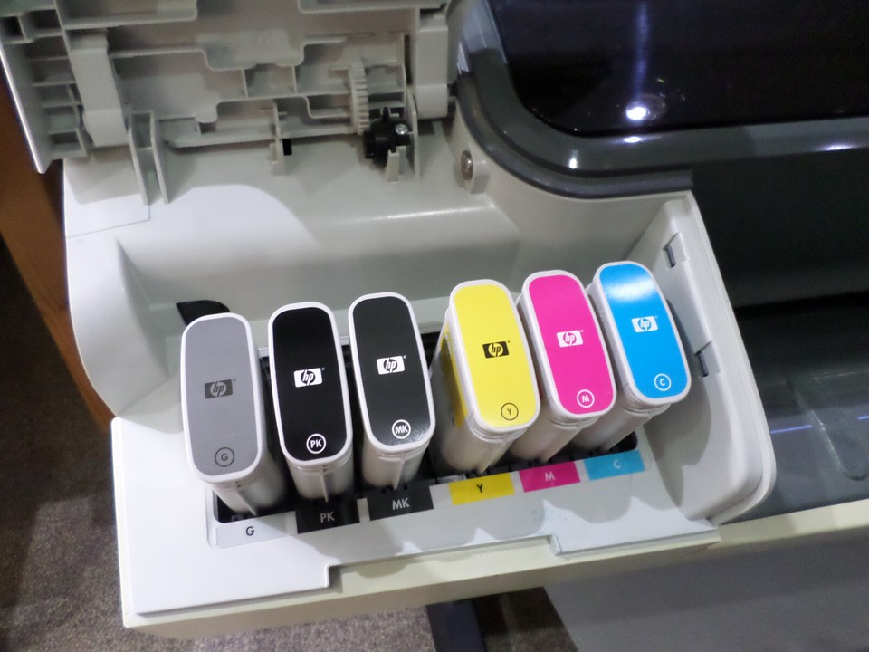 HP DesignJet T1100ps (C6688A) 44" Large-Wide-Format Inkjet Printer ...