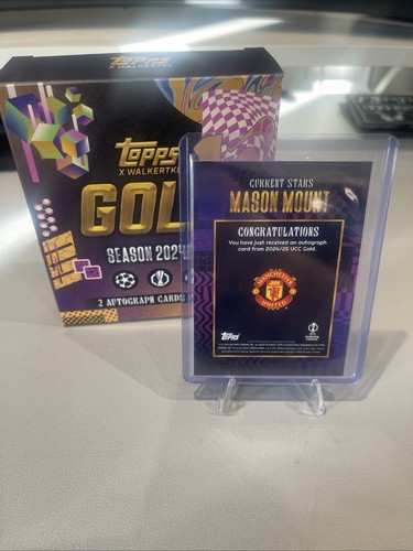 Topps UCC Gold 24/25 Mason Mount Autograph | eBay