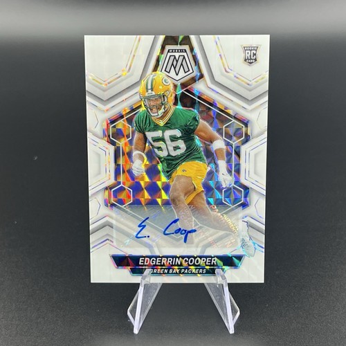 2024 Mosaic Edgerrin Cooper White Prizm Rookie Autograph Auto RC /25 ...