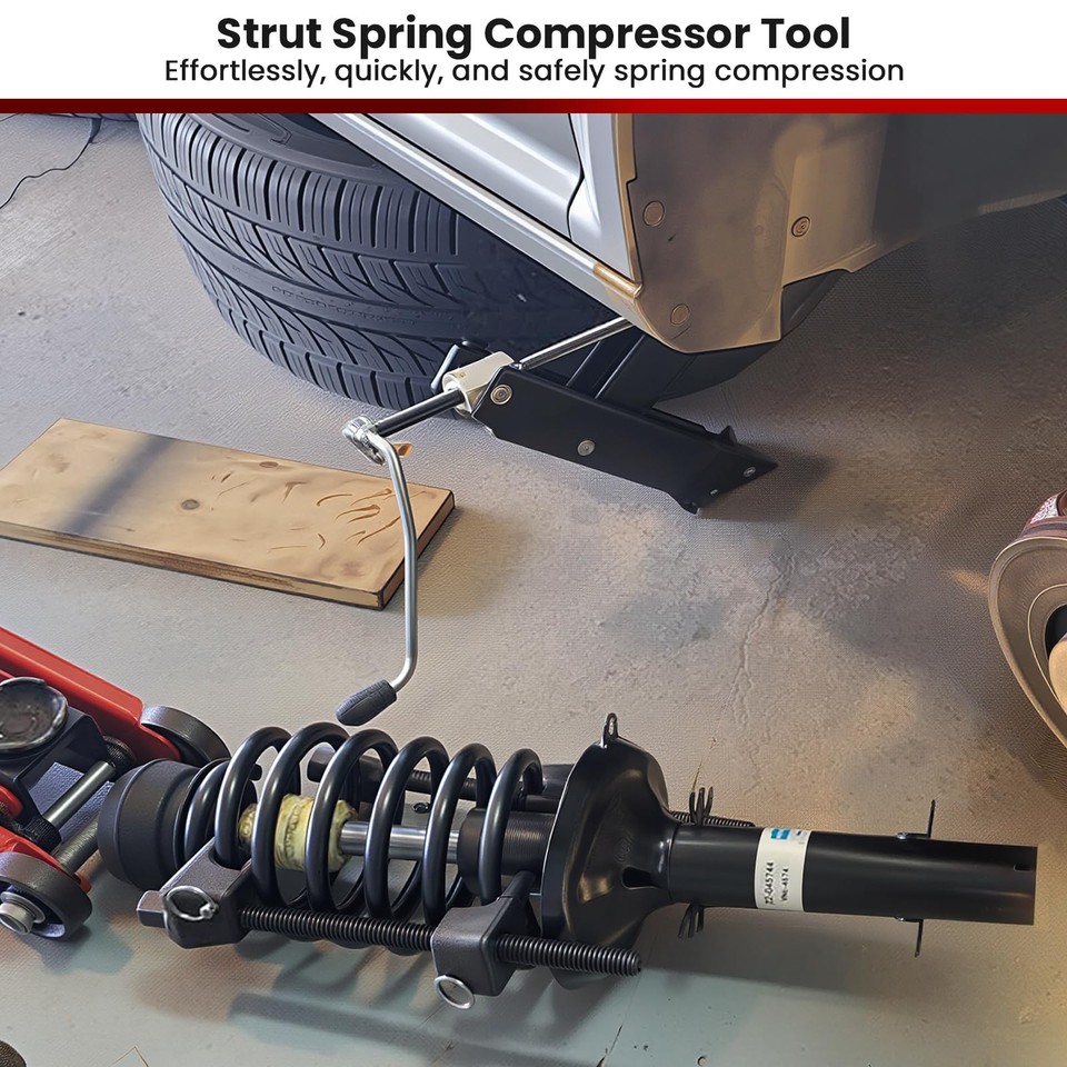 Macpherson Strut Spring Compressor 2pc Heavy Duty Coil Spring ...
