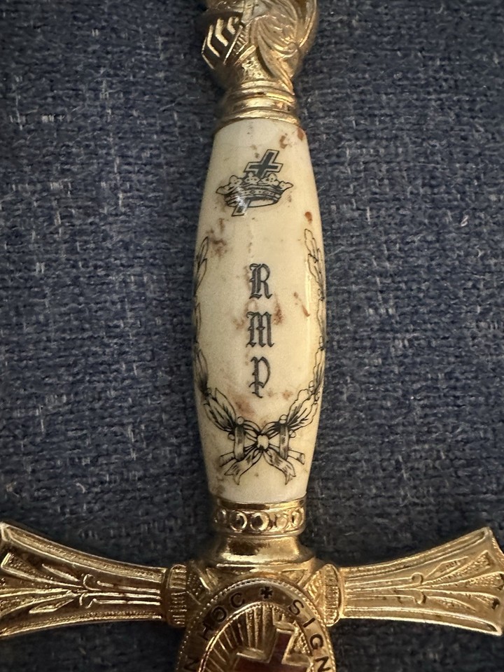 antique masonic knights templar ceremonial sword | eBay