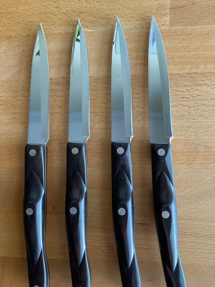 CUTCO® One 4" Paring Knife 2120 Classic Brown Handle including Sheath ...