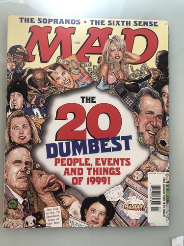 MAD magazine January 2000 #389 20 Dumbest of 1999 | eBay