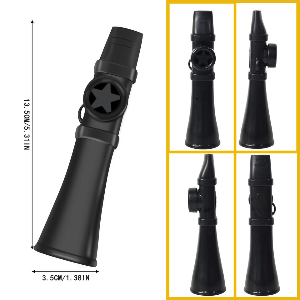 Kazoo Flute With Lanyard Plastic Mouthpiece Flute Simple Kazoos ...