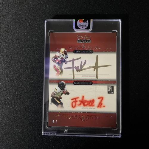 Wild Card Matte Frank Gore Sr And Frank Gore Jr Dual On Card Auto 1/1 ...
