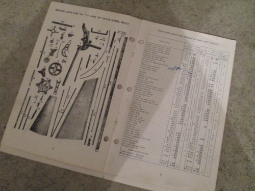 Baker Monitor Steel "K , J & H" Windmill Parts List | eBay